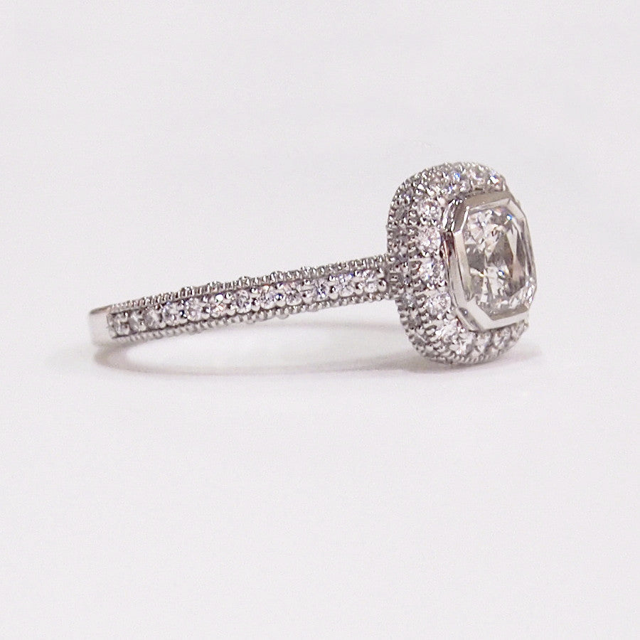 Christopher Platinum Engagement Ring | Judith Arnell Jewelers