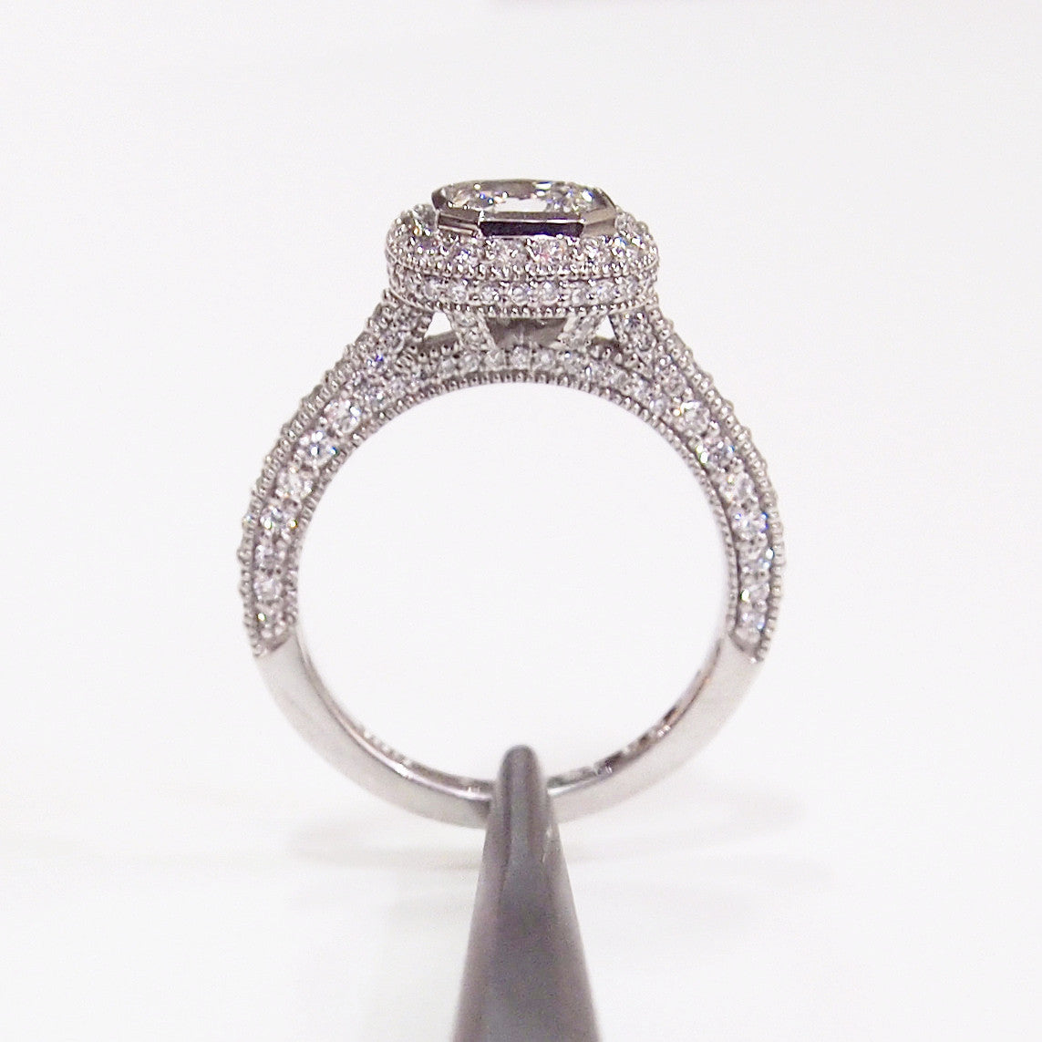 Christopher Platinum Engagement Ring | Judith Arnell Jewelers
