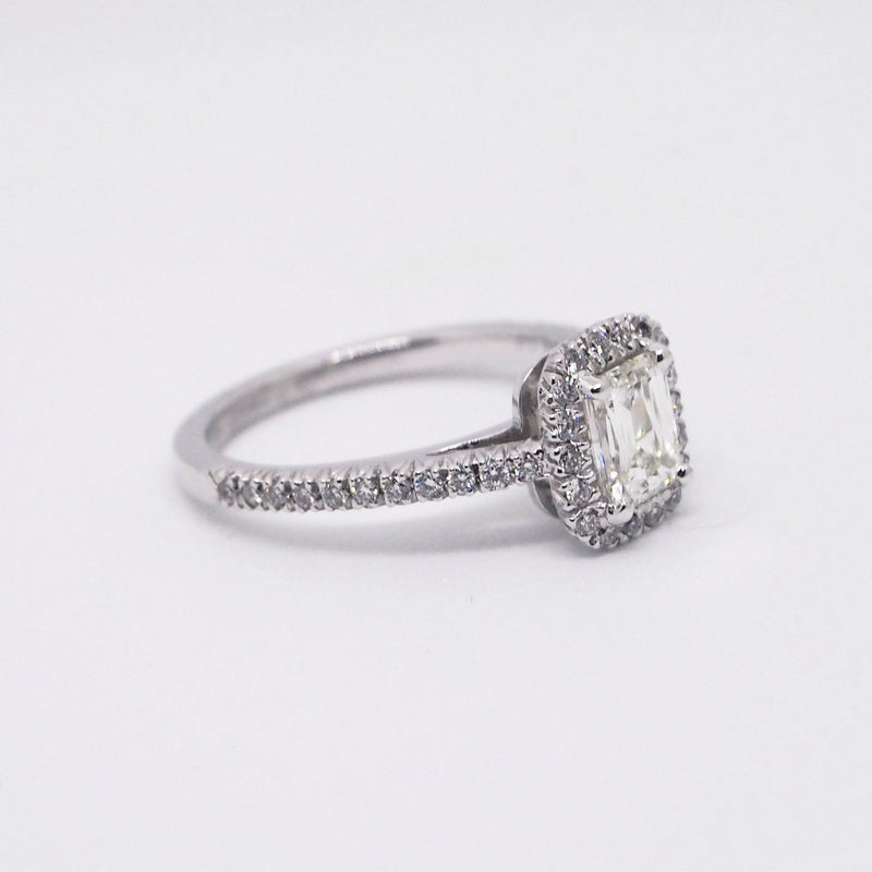 Platinum CrissCut Diamond Engagement Ring | Judith Arnell - Judith ...
